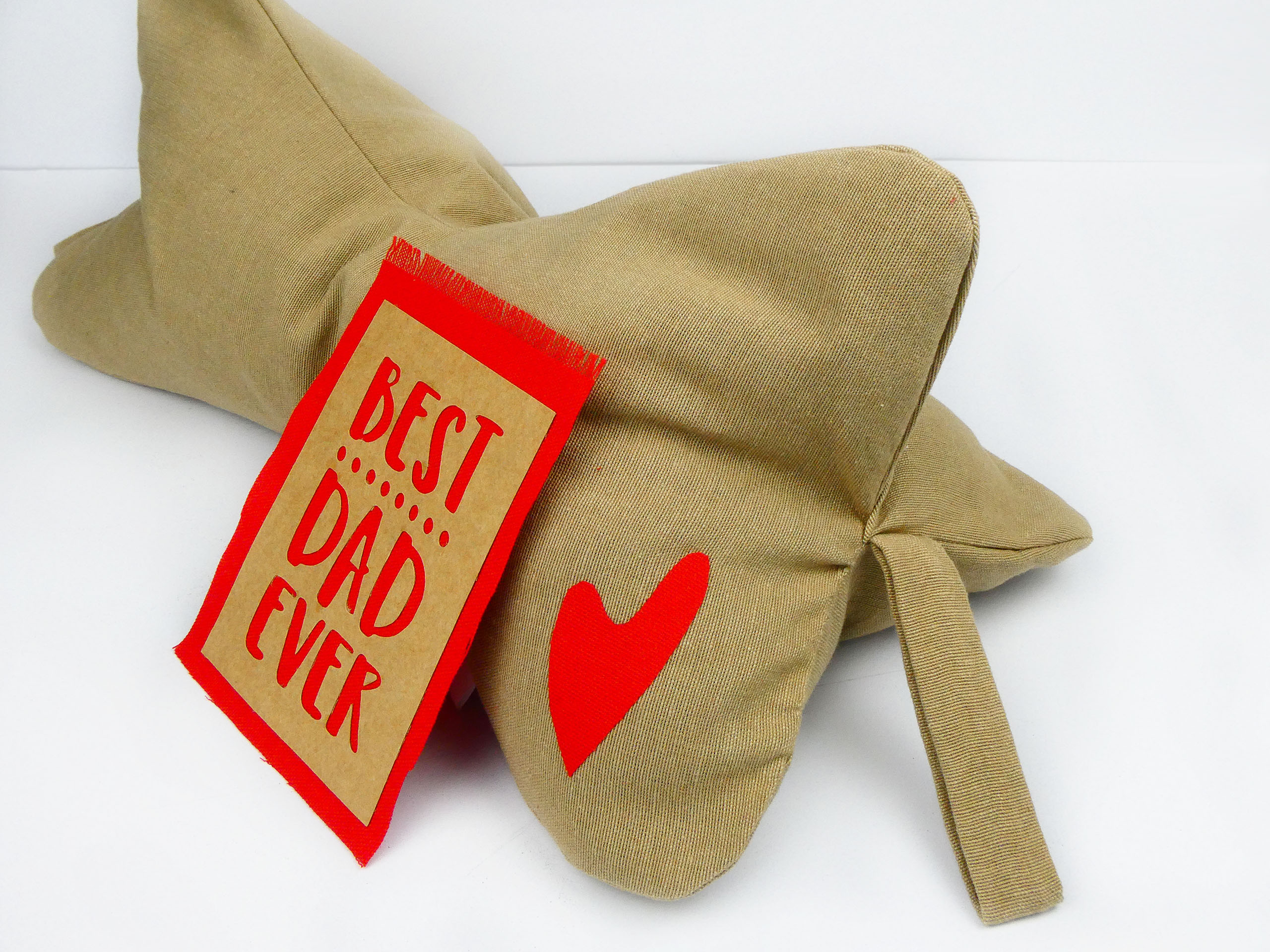 Natural Filled Neck Pillow - Father's Gift Edition- Yellow Robin Store