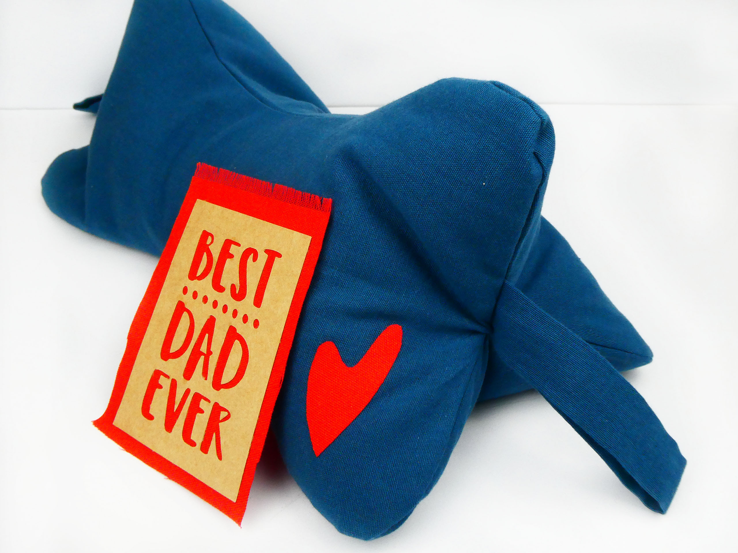 Natural Filled Neck Pillow - Father's Gift Edition- Yellow Robin Store